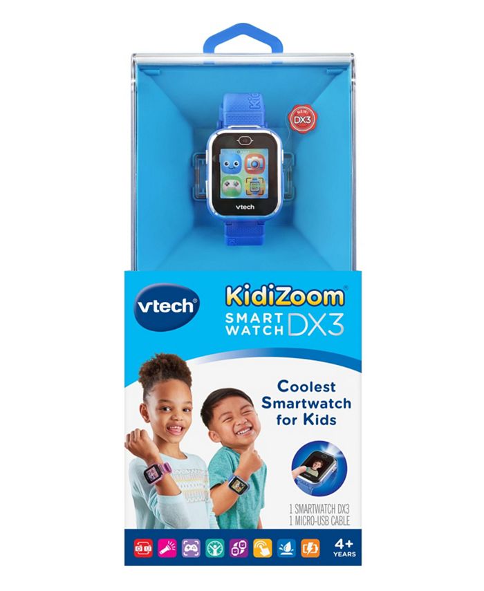 VTech KidiZoom® Smartwatch DX3 - Blue - Macy's