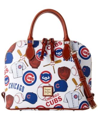Women's White Chicago Cubs Game Day Zip Satchel - Macy's