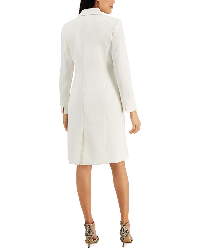 Le Suit Long Jacket Dress Suit - Macy's