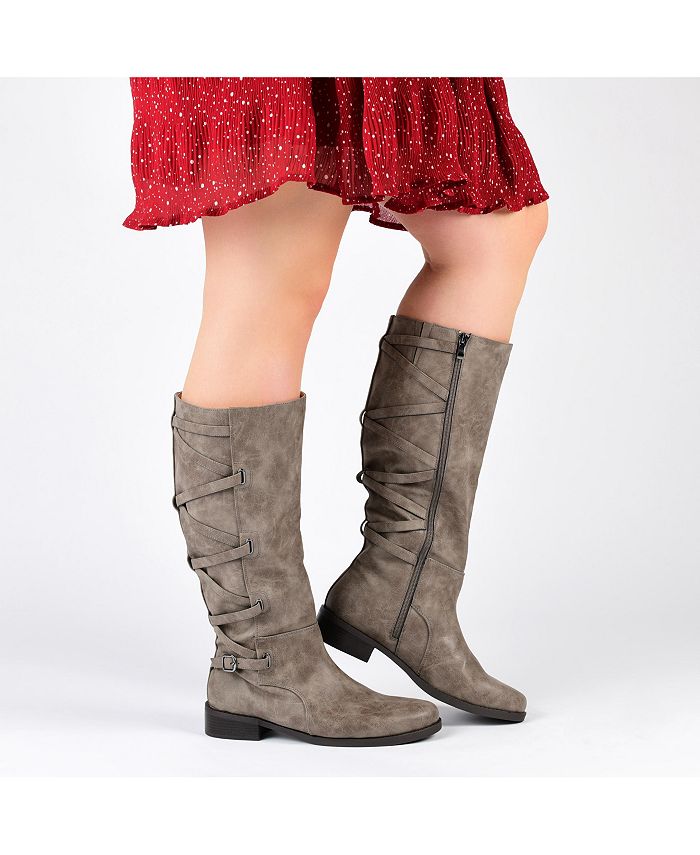 Journee Collection Women's Carly Wide Calf Boots - Macy's