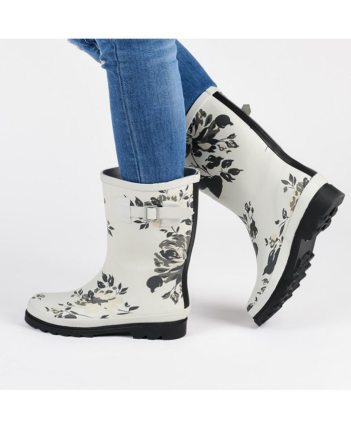 Journee Collection Women's Seattle Rain Boots - Macy's