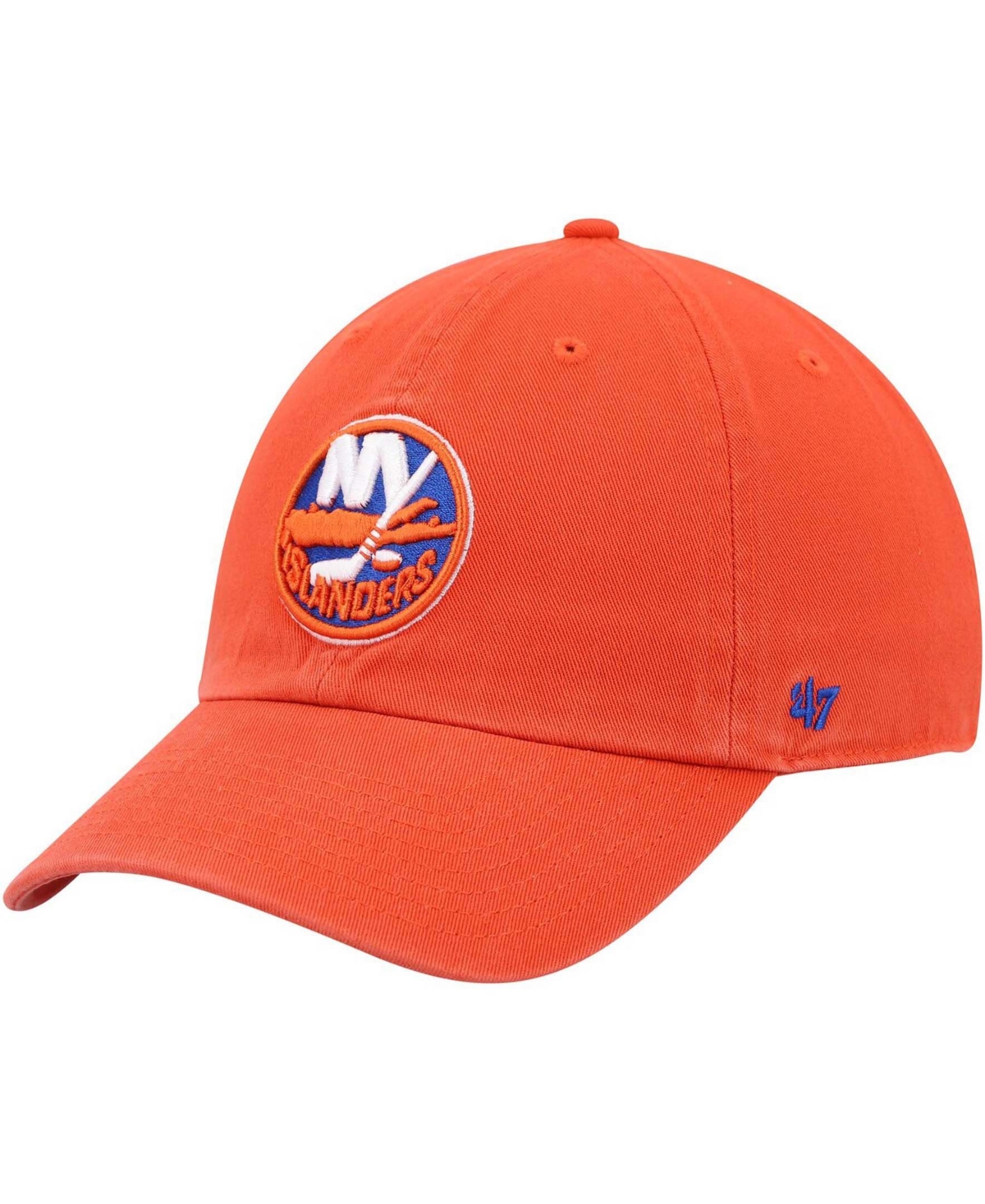 Click here for Mens Orange New York Islanders Clean Up Adjustable... prices