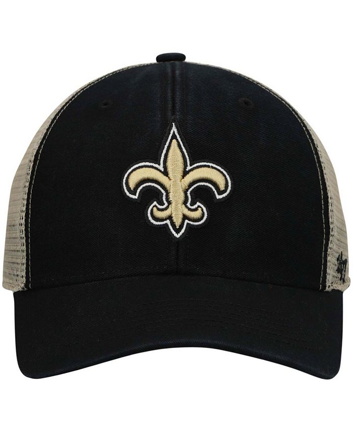 '47 Brand Men's Black New Orleans Saints Flagship MVP Snapback Hat - Macy's