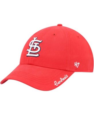 Women's Red St. Louis Cardinals Miata Clean-Up Adjustable Hat - Macy's
