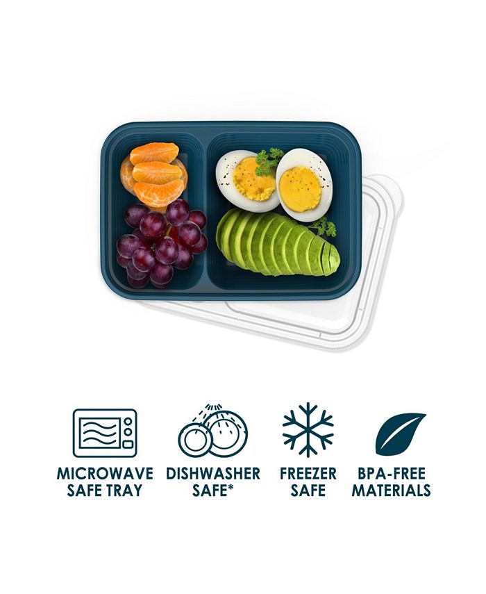 Bentgo Prep 2-Compartment Snack Container Set, 20 Pieces - Macy's