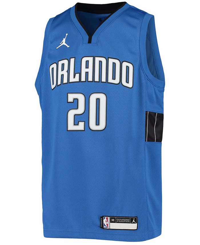 Jordan Big Boys Markelle Fultz Blue Orlando Magic 2020/21 Swingman ...