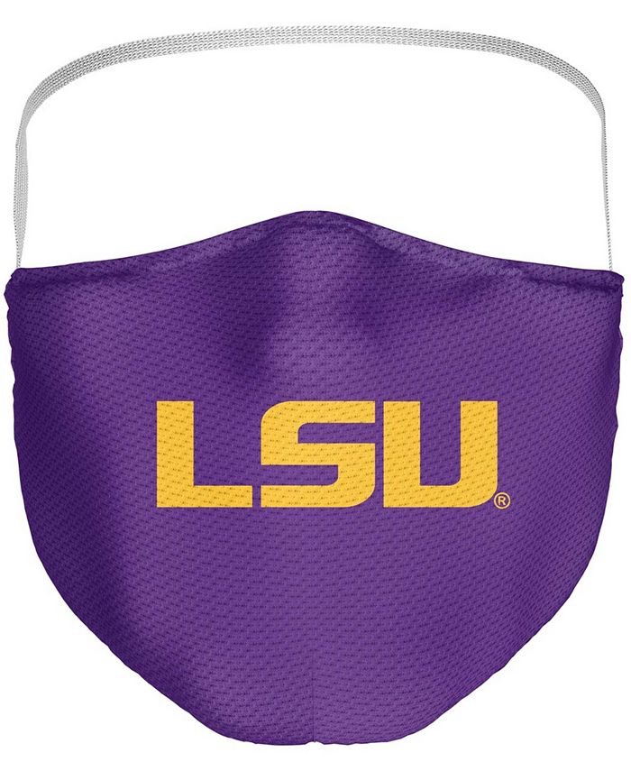 Fanatics Multi Adult LSU Tigers All Over Logo Face Covering 3-Pack - Macy's