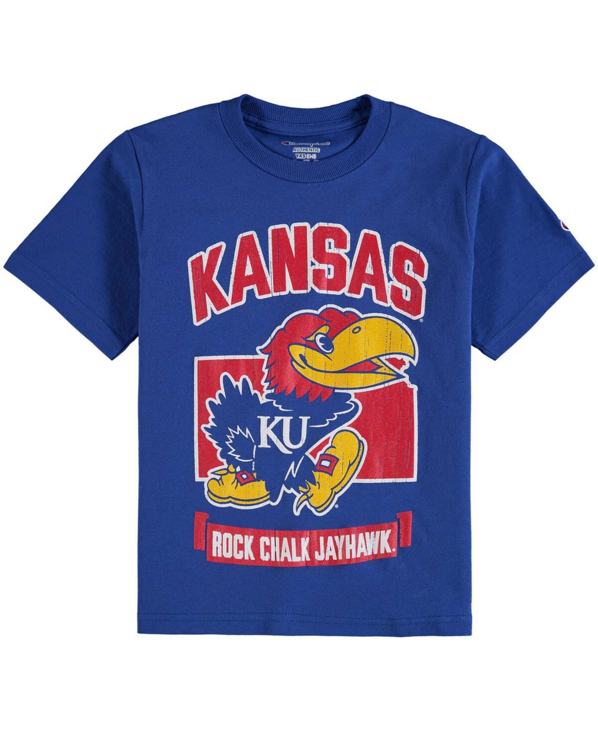Click here for Big Boys and Girls Royal Kansas Jayhawks Strong Ma... prices