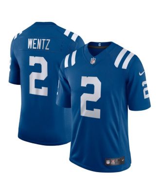 Men's Carson Wentz Royal Indianapolis Colts Vapor Limited Jersey - Macy's