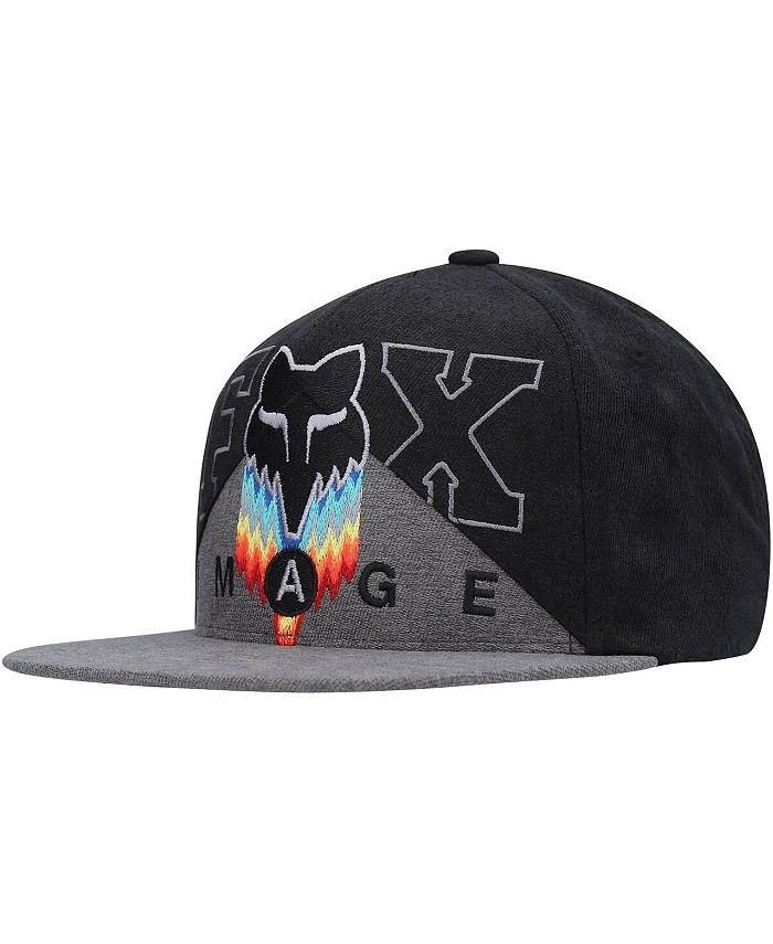 Fox Men's Black Relm Snapback Hat - Macy's