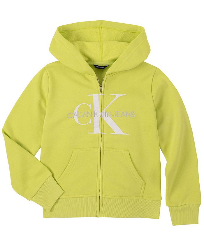 Calvin Klein Big Girls Monogram Logo Hoody Macys