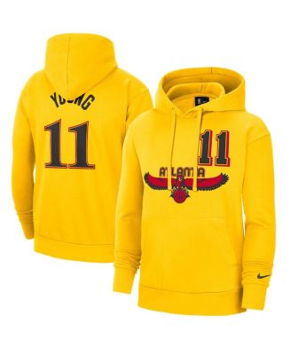Men's Trae Young Yellow Atlanta Hawks 2021/22 City Edition Name Number ...