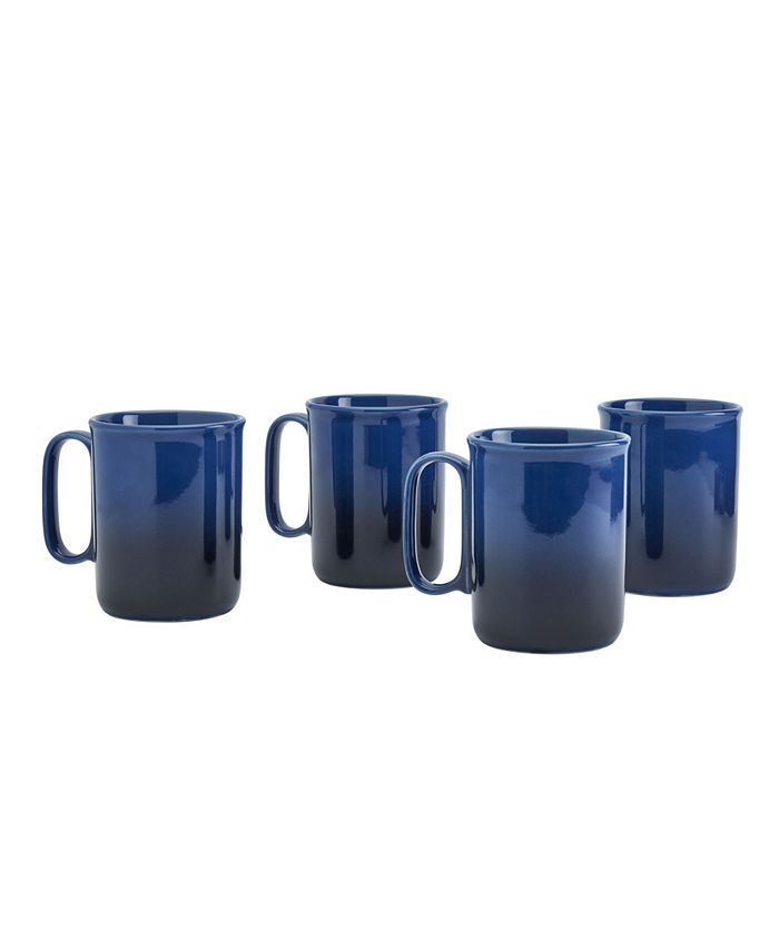 MASON CRAFT & MORE Festival Ombre Mug, Set of 4 - Macy's