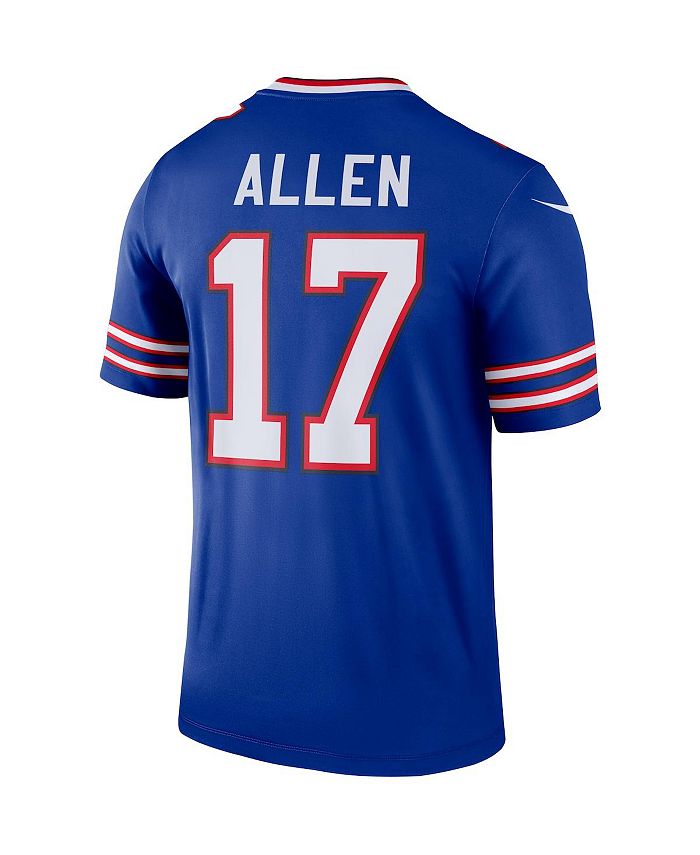 Nike Men's Josh Allen Royal Buffalo Bills Legend Jersey - Macy's