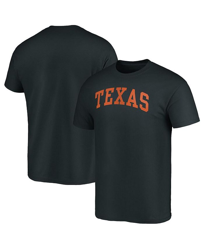 Fanatics Men's Black Texas Longhorns Basic Arch T-shirt - Macy's