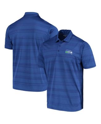 Men's Royal Seattle Seahawks Throwback Compass Polo Shirt - Macy's