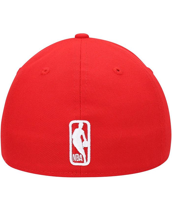 New Era Men's Red Houston Rockets Team Low Profile 59FIFTY Fitted Hat ...