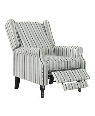 Tolkin Pushback Wingback Recliner Chair - Macy's