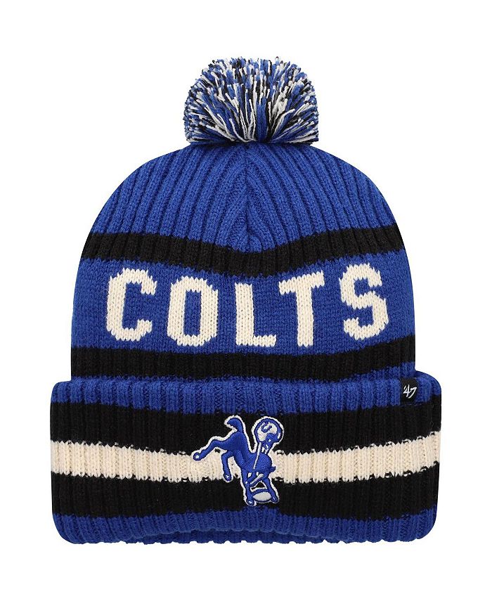 '47 Brand Men's Royal Indianapolis Colts Bering Cuffed Knit Hat with ...
