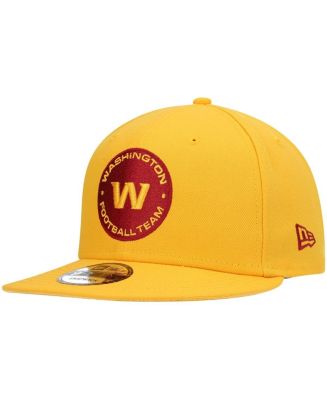 Men's Gold Washington Football Team Alternate Logo Essential 9FIFTY ...