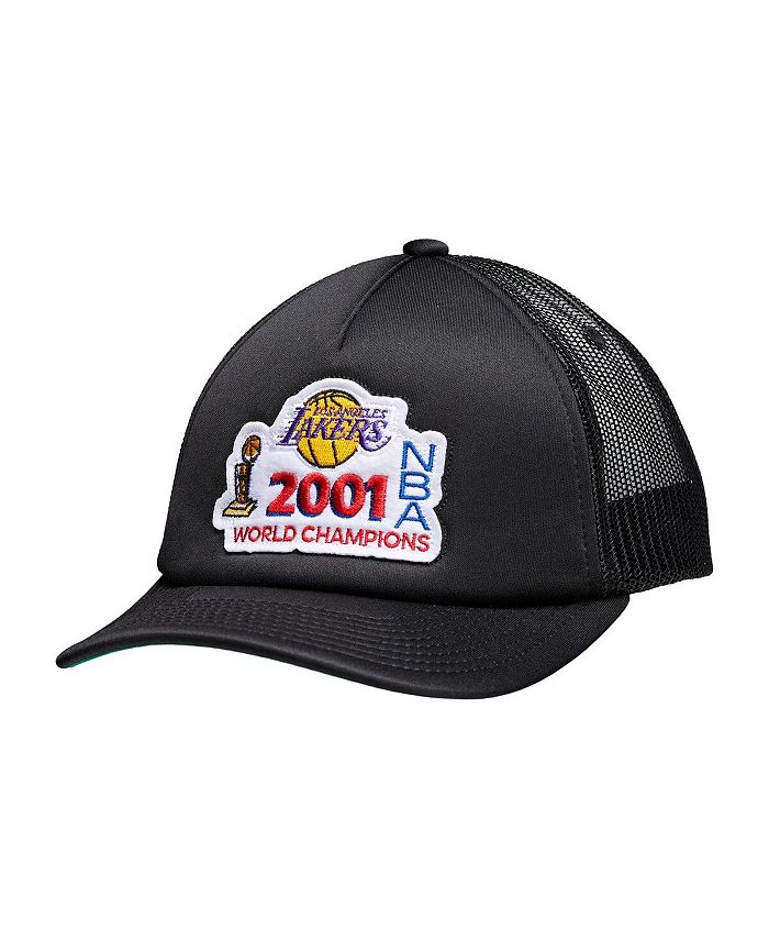 Mitchell & Ness Men's Black Los Angeles Lakers 2001 NBA Finals ...