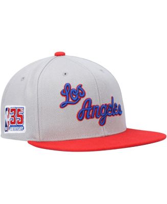 Men's Gray Los Angeles Lakers Hardwood Classics 35th Anniversary ...