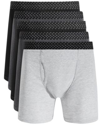 Alfani Men's 5-Pk. Multi-Dot Boxer Briefs, Created for Macy's - Macy's