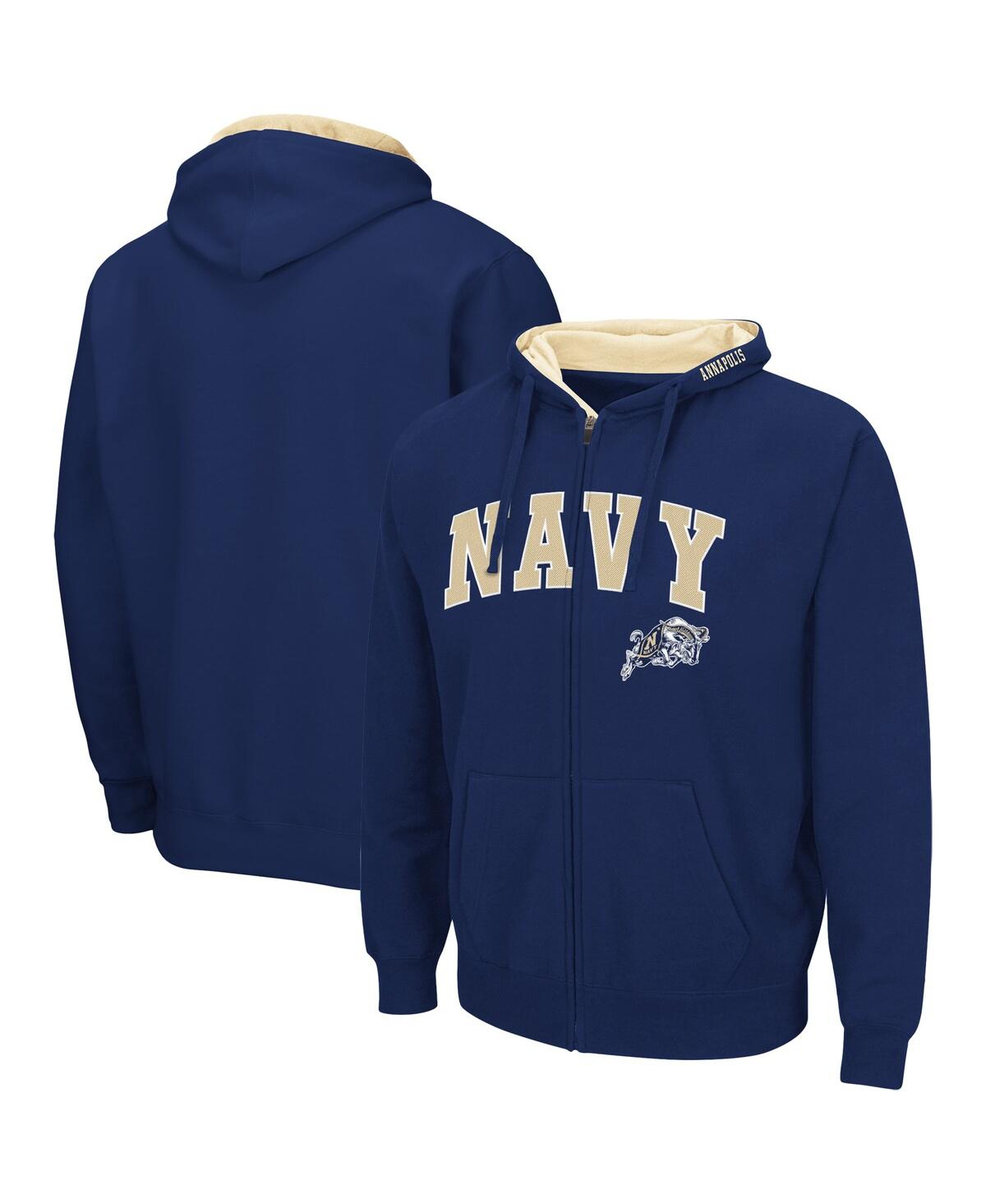 Click here for Colosseum Mens Navy Midshipmen Arch Logo 3.0 Full-... prices