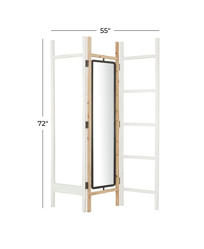Rosemary Lane Fir Eclectic Room Divider Screen - Macy's