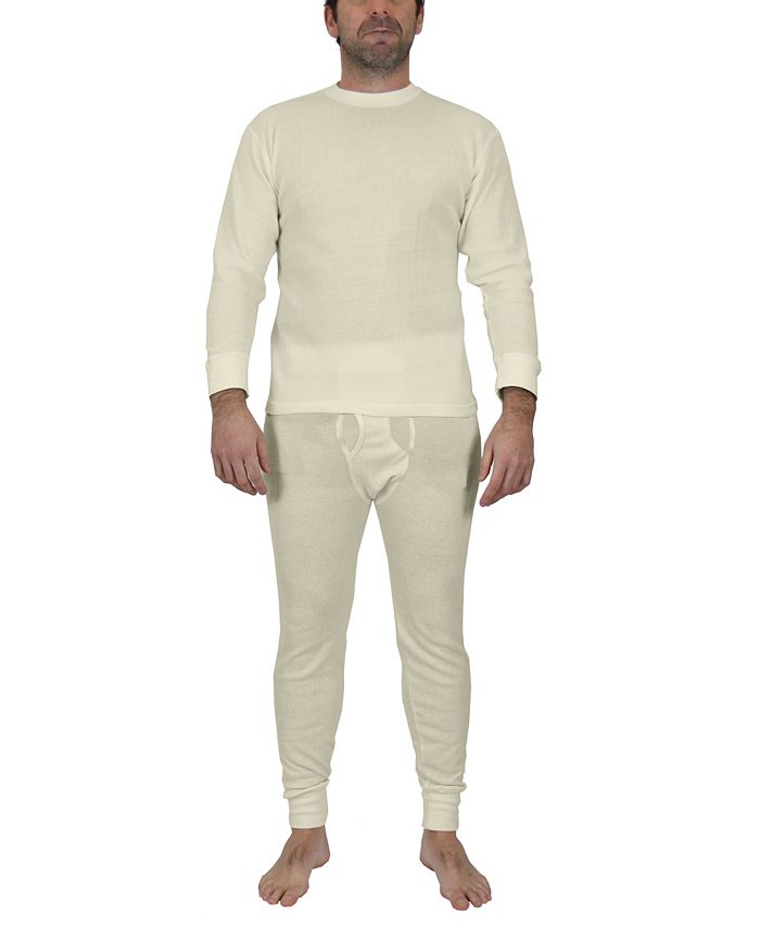 Galaxy By Harvic Men's Winter Thermal Top and Bottom, 2 Piece Set - Macy's