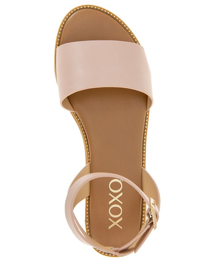 XOXO Women's Marry Flat Sandals & Reviews - Sandals - Shoes - Macy's