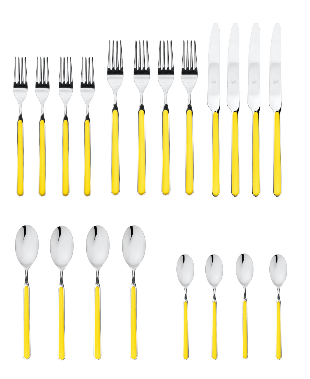 Click here for Mepra Fantasia Flatware Set  20 Piece - Dark Yello... prices