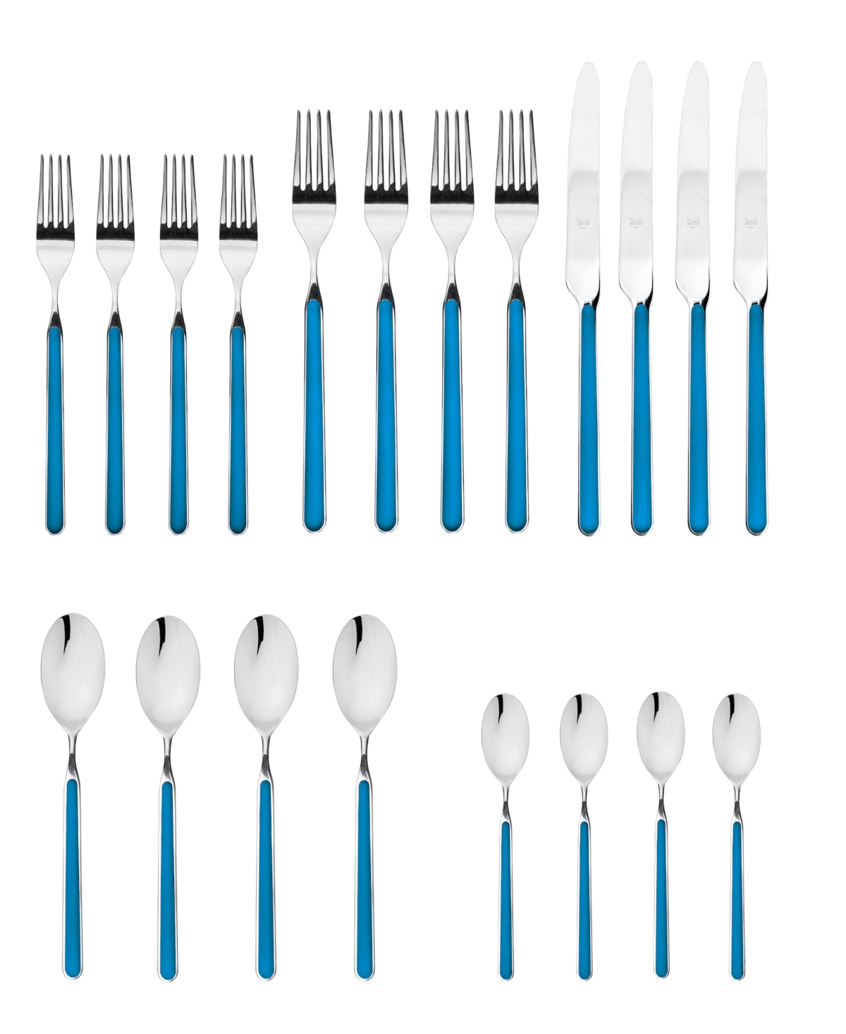 Click here for Mepra Fantasia Flatware Set  20 Piece - Medium Blu... prices