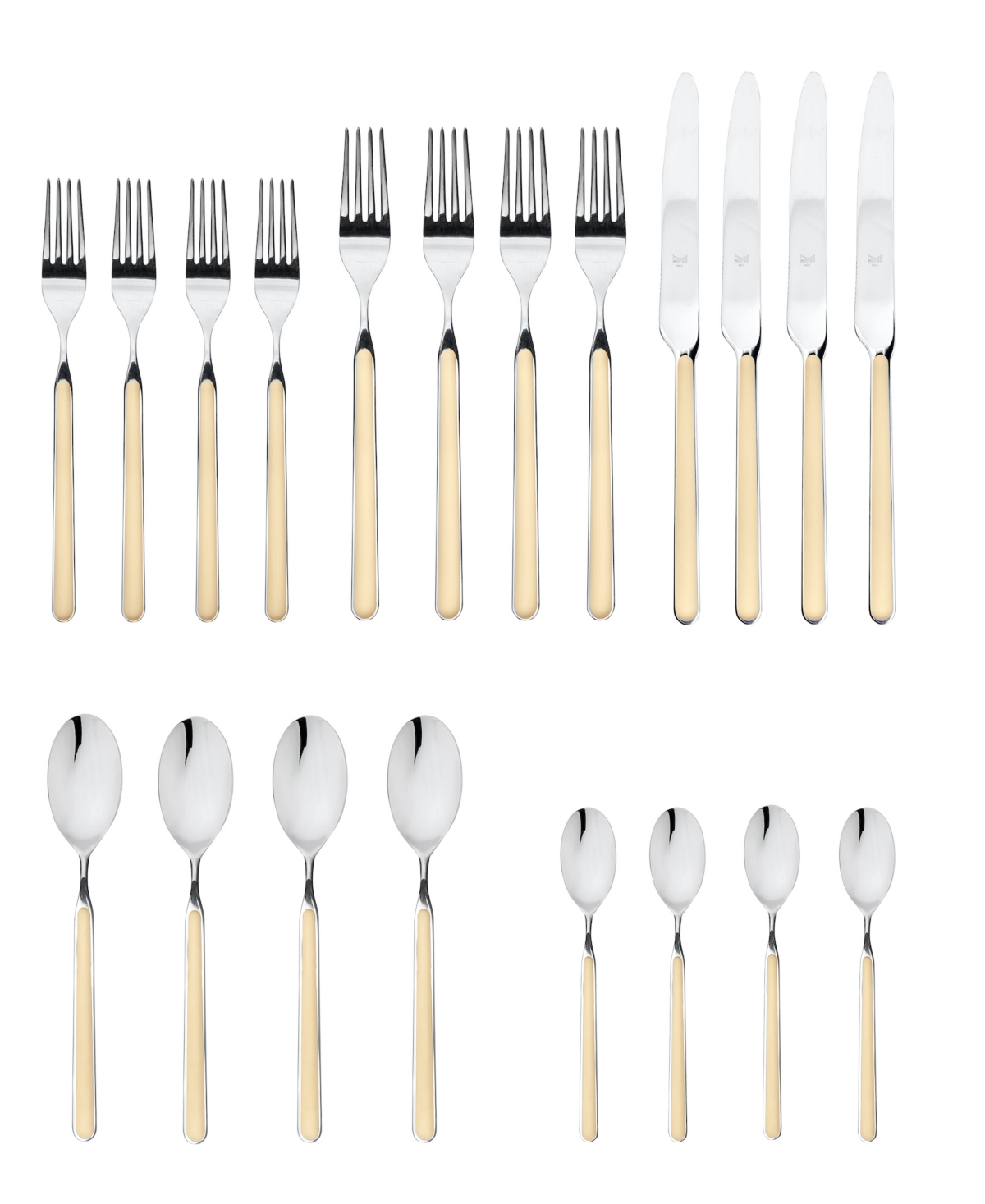 Click here for Mepra Fantasia Flatware Set  20 Piece - Natural prices