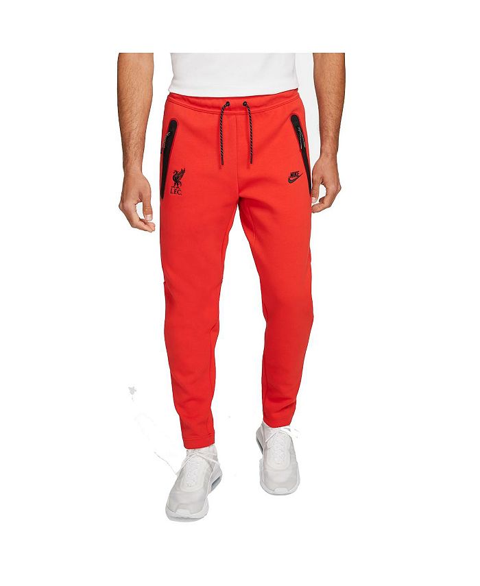 Nike Men's Red Liverpool Tech Fleece Pants - Macy's