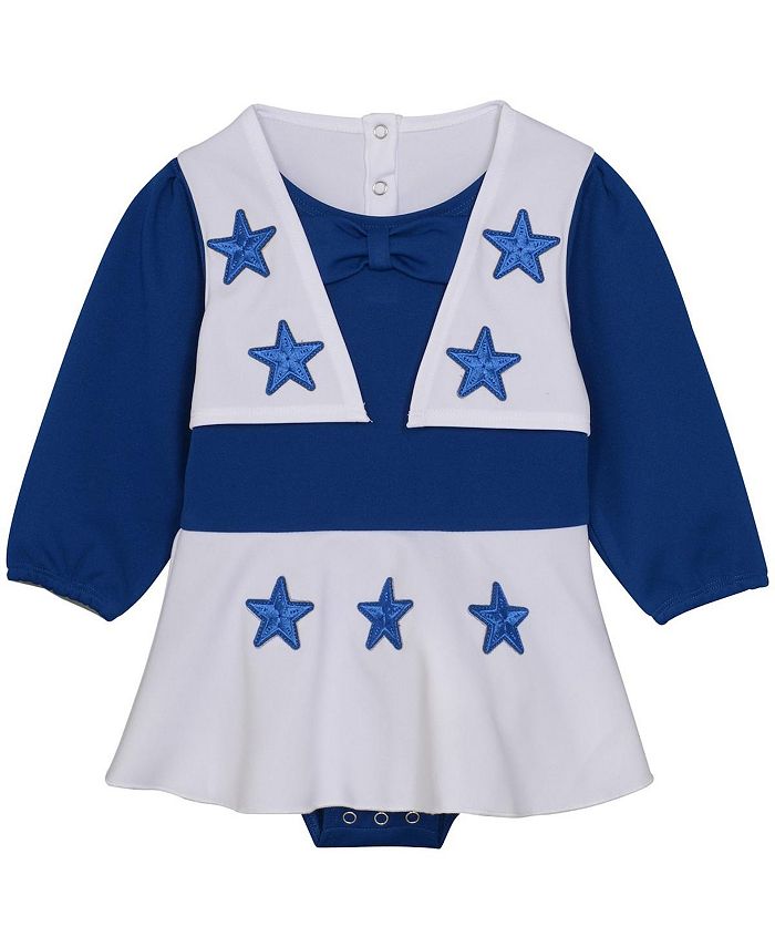 Outerstuff Toddler Girls Navy and White Dallas Cowboys Cheer Set - Macy's