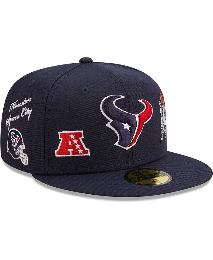 New Era Men's Navy Houston Texans Team Local 59FIFTY Fitted Hat - Macy's