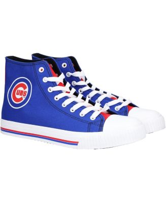 Men's FOCO Chicago Cubs High Top Canvas Sneakers - Macy's