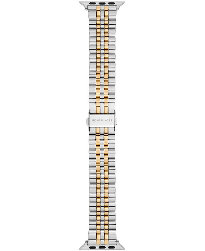 Michael Kors Two-Tone Stainless Steel Band for Apple Watch, Compatible ...