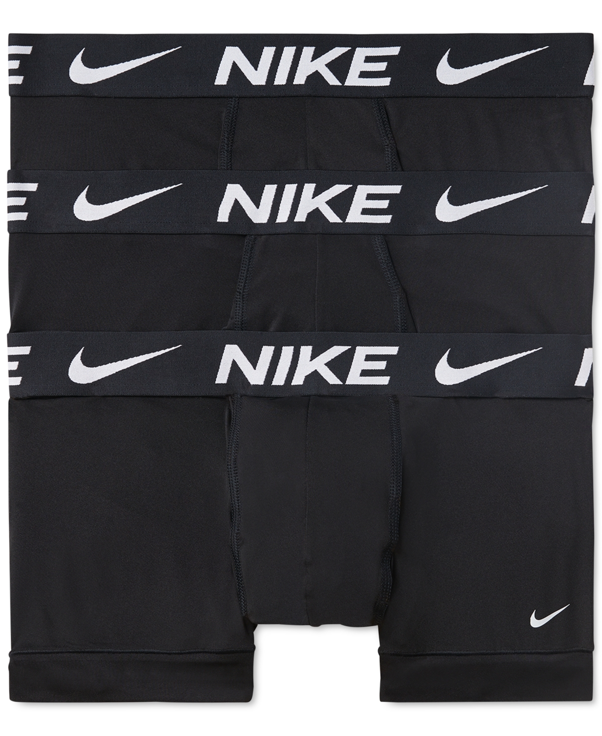 Click here for Nike Mens 3-Pack Dri-fit Essential Micro Trunk - B... prices