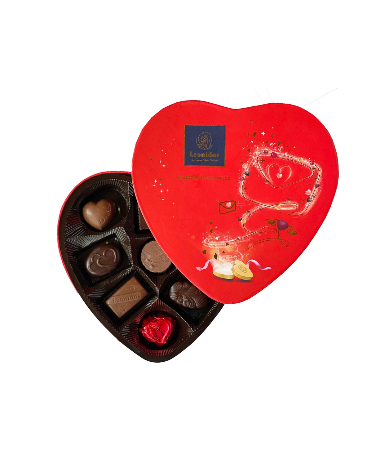 Click here for Leonidas Cardboard Heart Gift Box Collection  9 Pi... prices