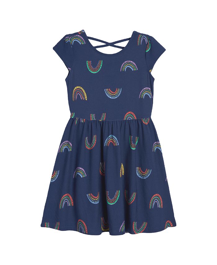 Epic Threads Toddler Girls Rainbow Skater Dress - Macy's