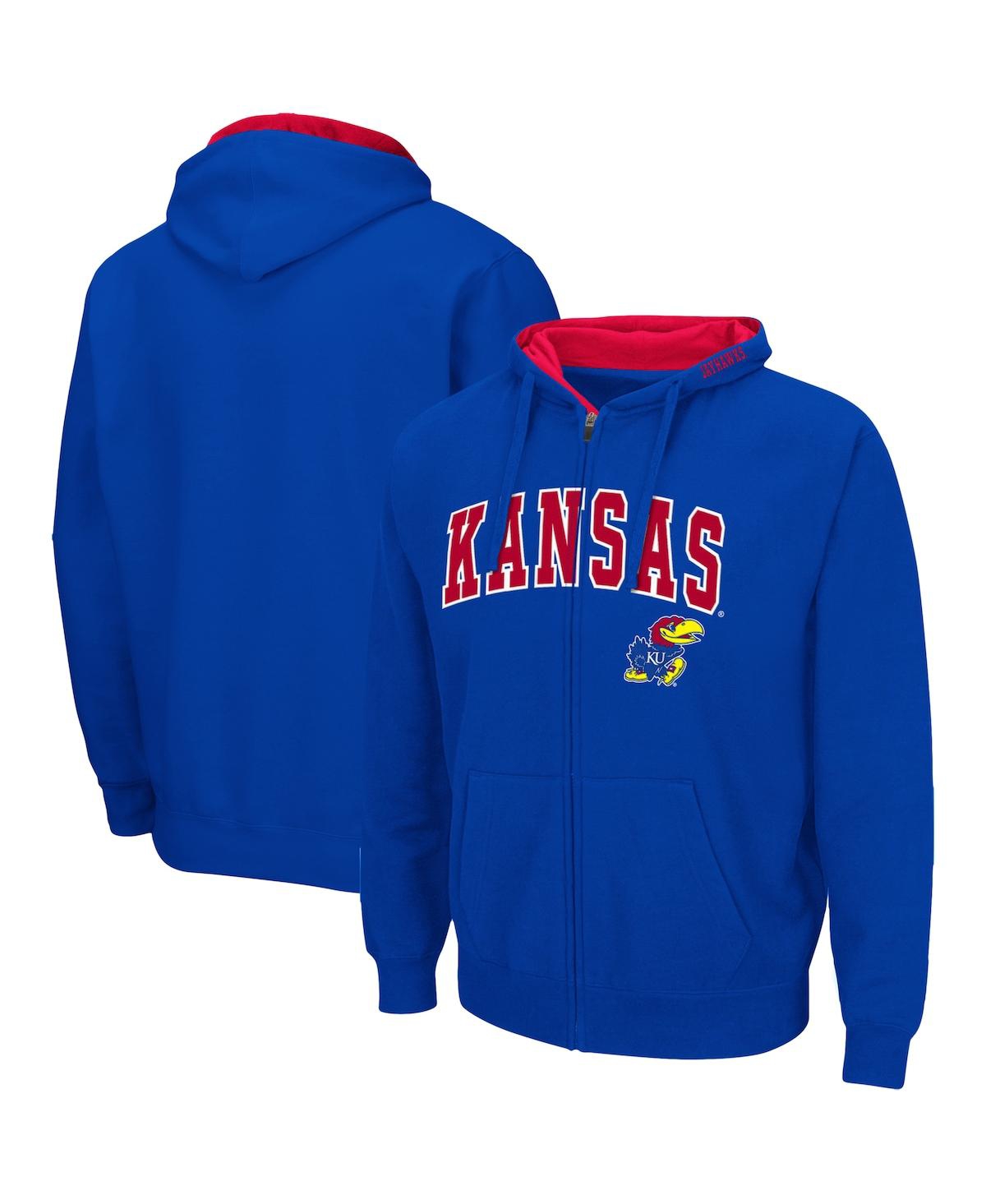 Click here for Mens Colosseum Royal Kansas Jayhawks Arch & Logo 3... prices
