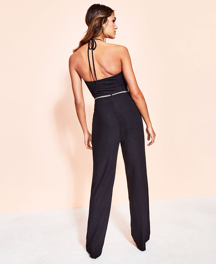 Royalty by Maluma Cutout Chain-Embellished Jumpsuit, Created for Macy's ...