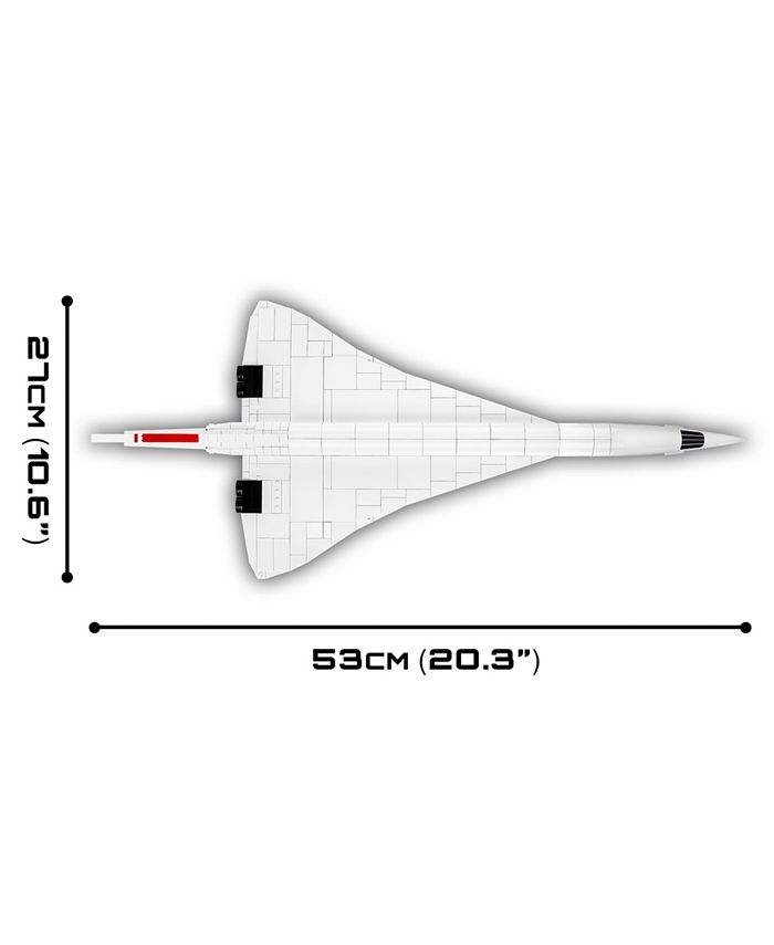 COBI Brooklands Museum Concorde G-BBDC 1:95 Scale Plane Construction ...