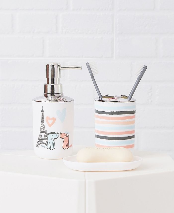 Bubblebee Co Kids 17 Piece Paris Bath Set - Macy's