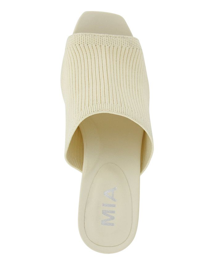 MIA Women's Florina Peep Toe Sandals & Reviews - Sandals - Shoes - Macy's