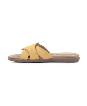 Cliffs by White Mountain Women's Fortunate Slide Sandal - Macy's