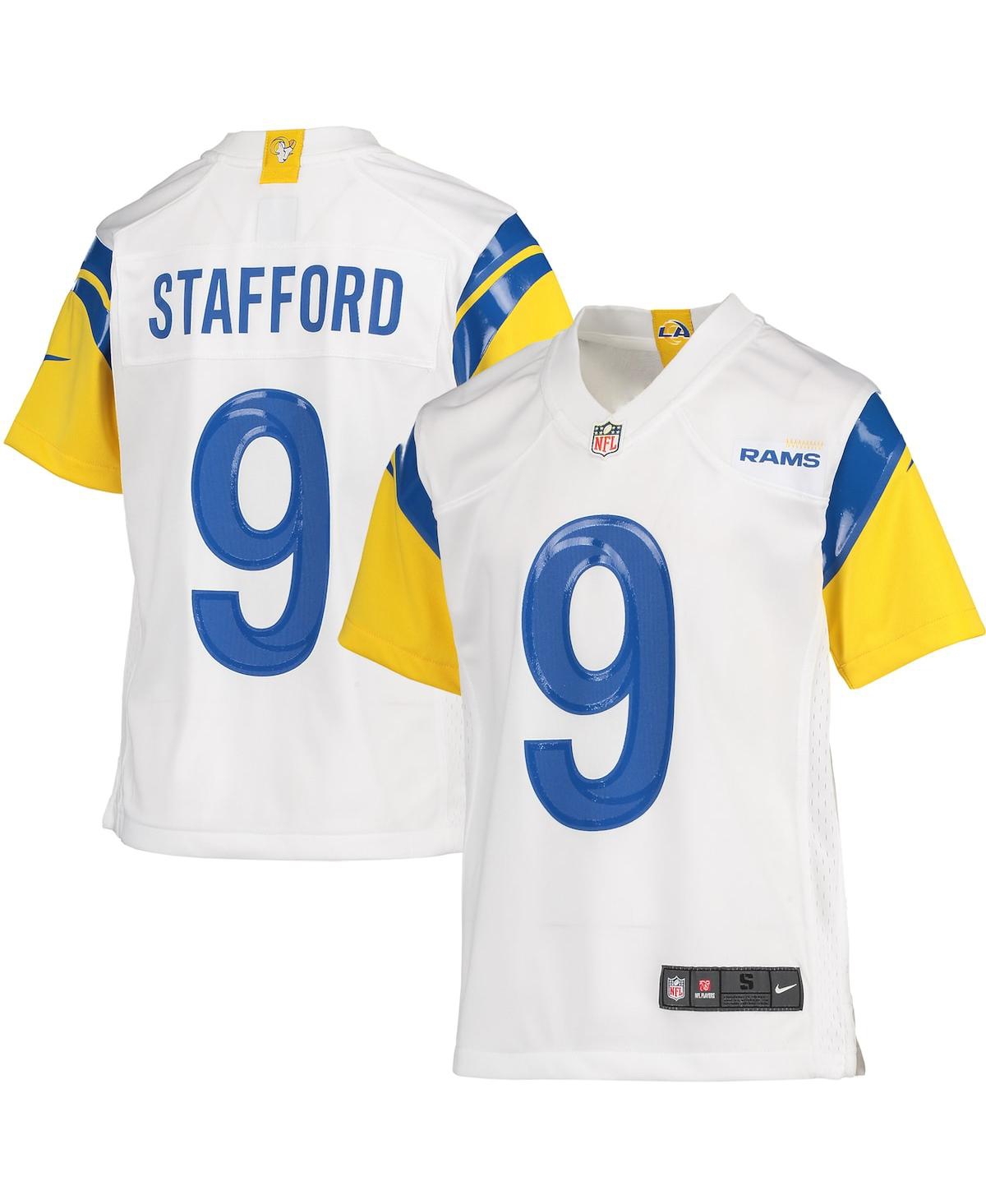 Click here for Nike Big Boys Matthew Stafford Bone Los Angeles Ra... prices