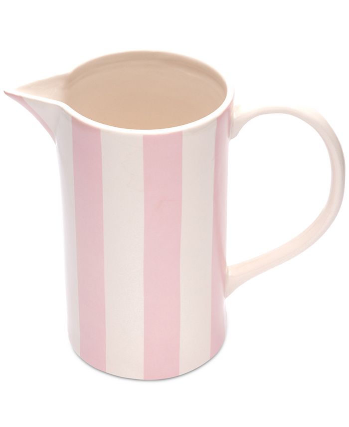 Thirstystone Cabana Stripe Ceramic Pitcher - Macy's
